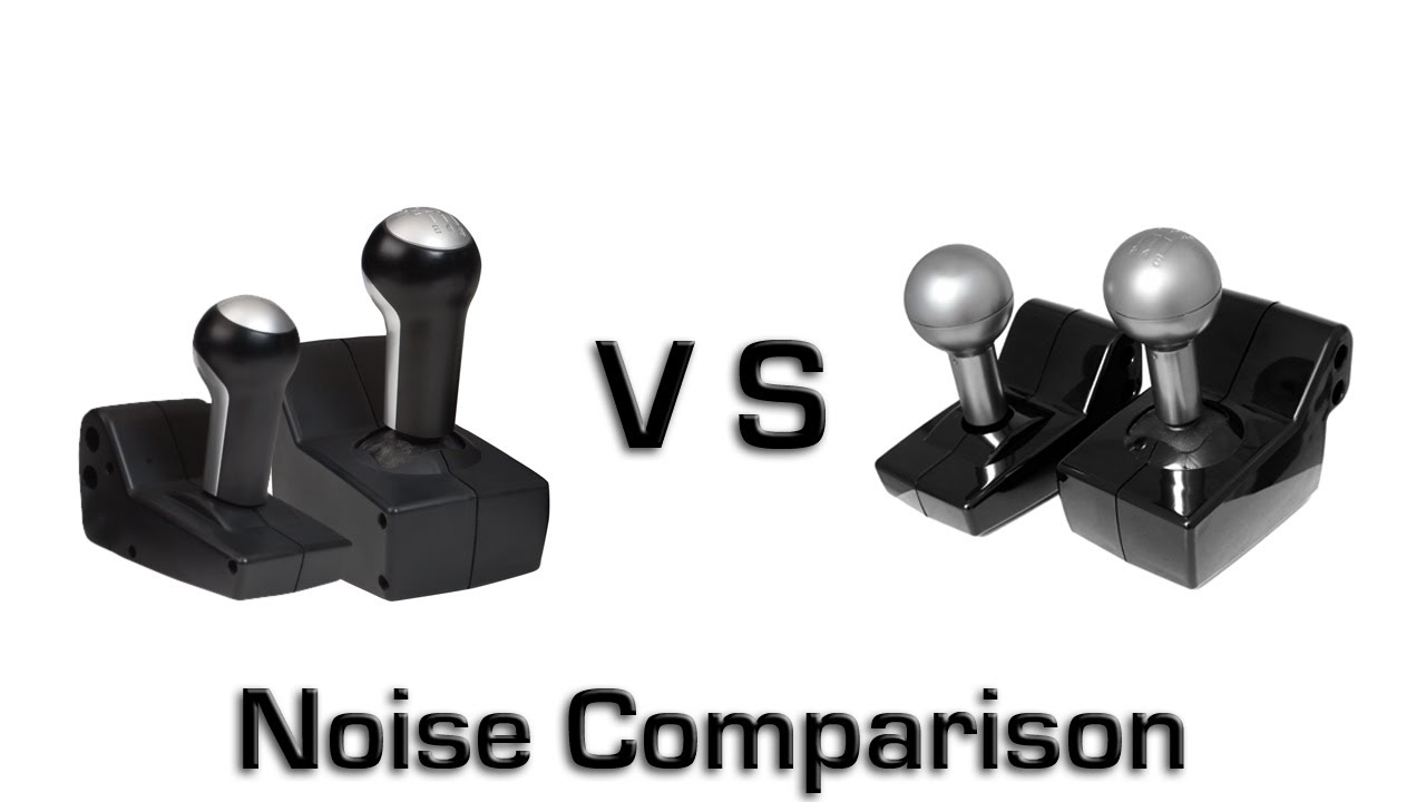 Fanatec Porsche Wheel Shifter Set vs Fanatec CSR Shifter Set - Noise ...