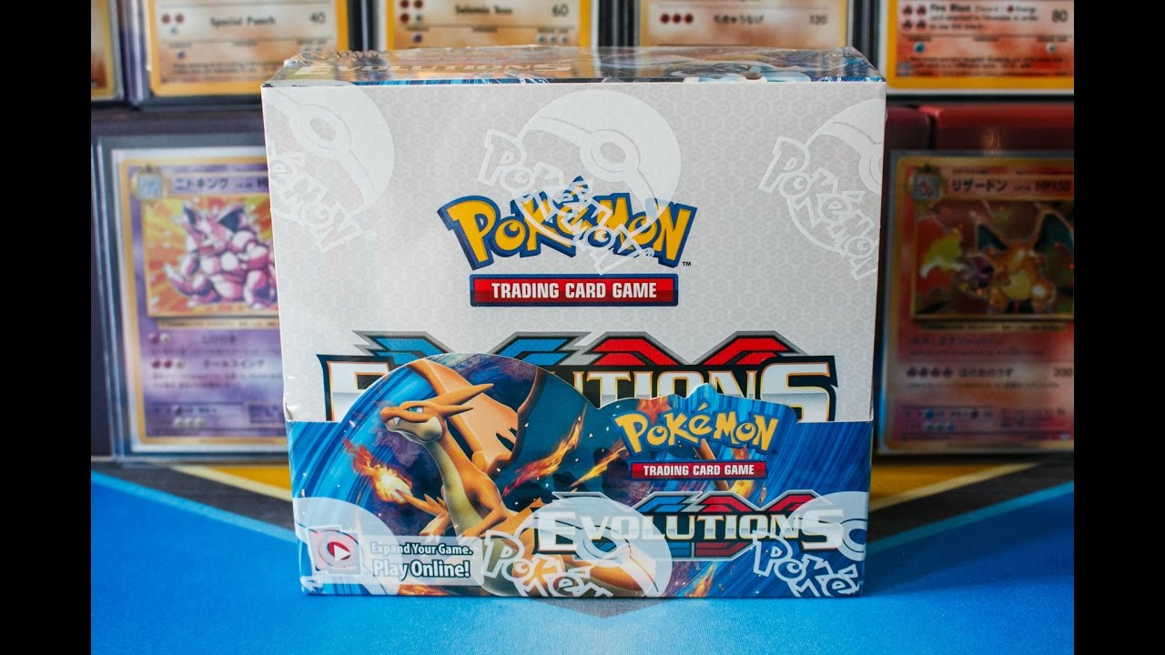 Evolutions Booster Box! Part 1! - YouTube