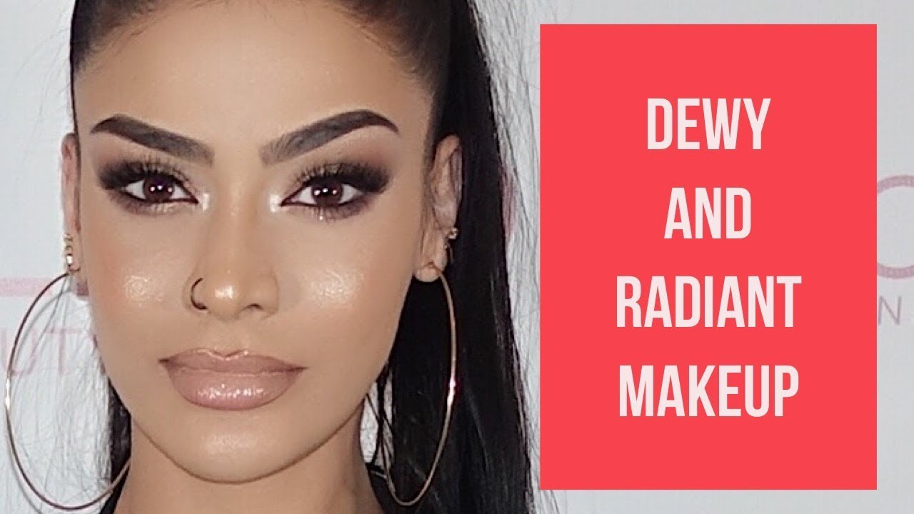 DEWY makeup that actually LASTS!?! - YouTube