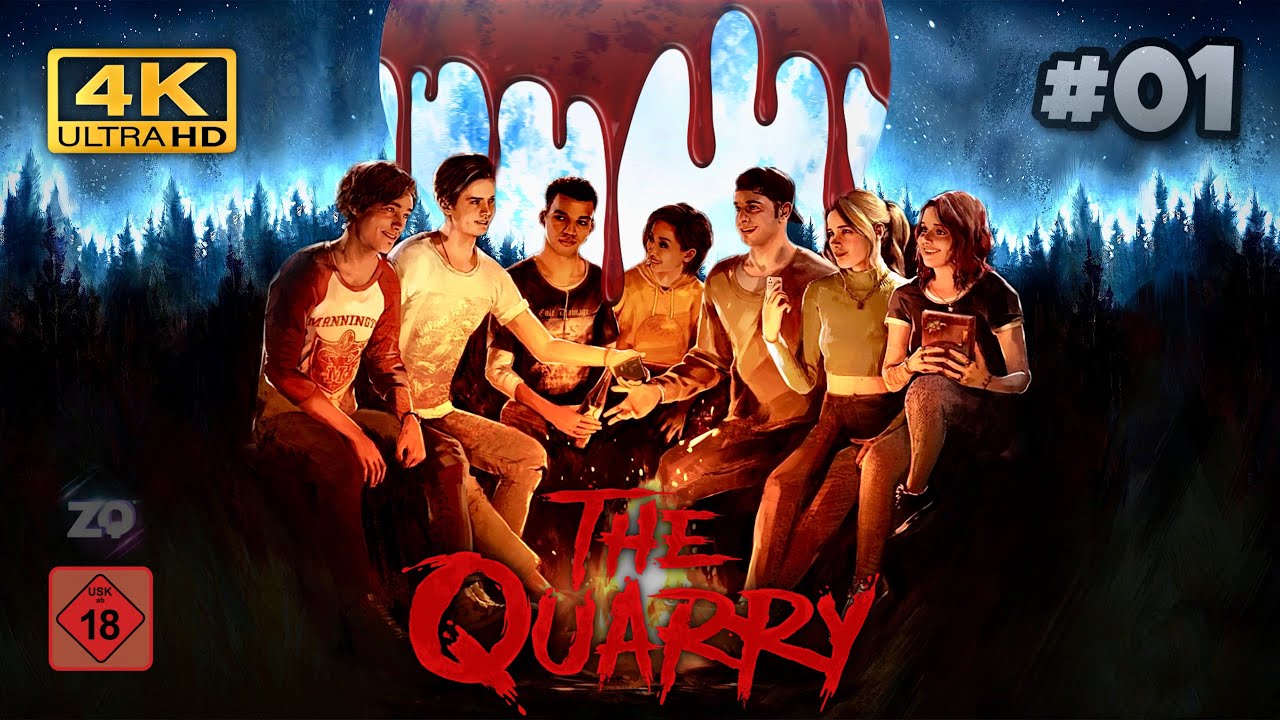 THE QUARRY - #𝟬𝟭 Der Anfang [𝟰𝗞 𝗨𝗛𝗗] - ZOQQER LetsPlay - YouTube
