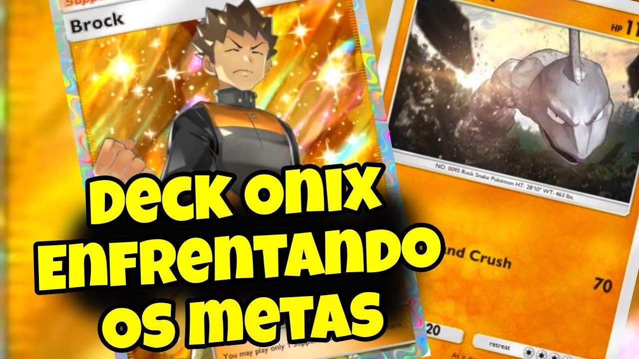 Deck Onix Desafiando os Metas - Pokemon TCG Pocket - YouTube