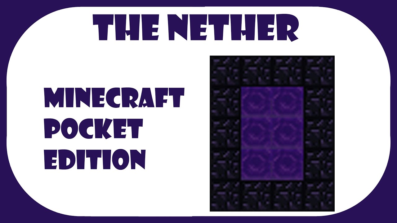 The Nether - Minecraft Pocket Edition - YouTube