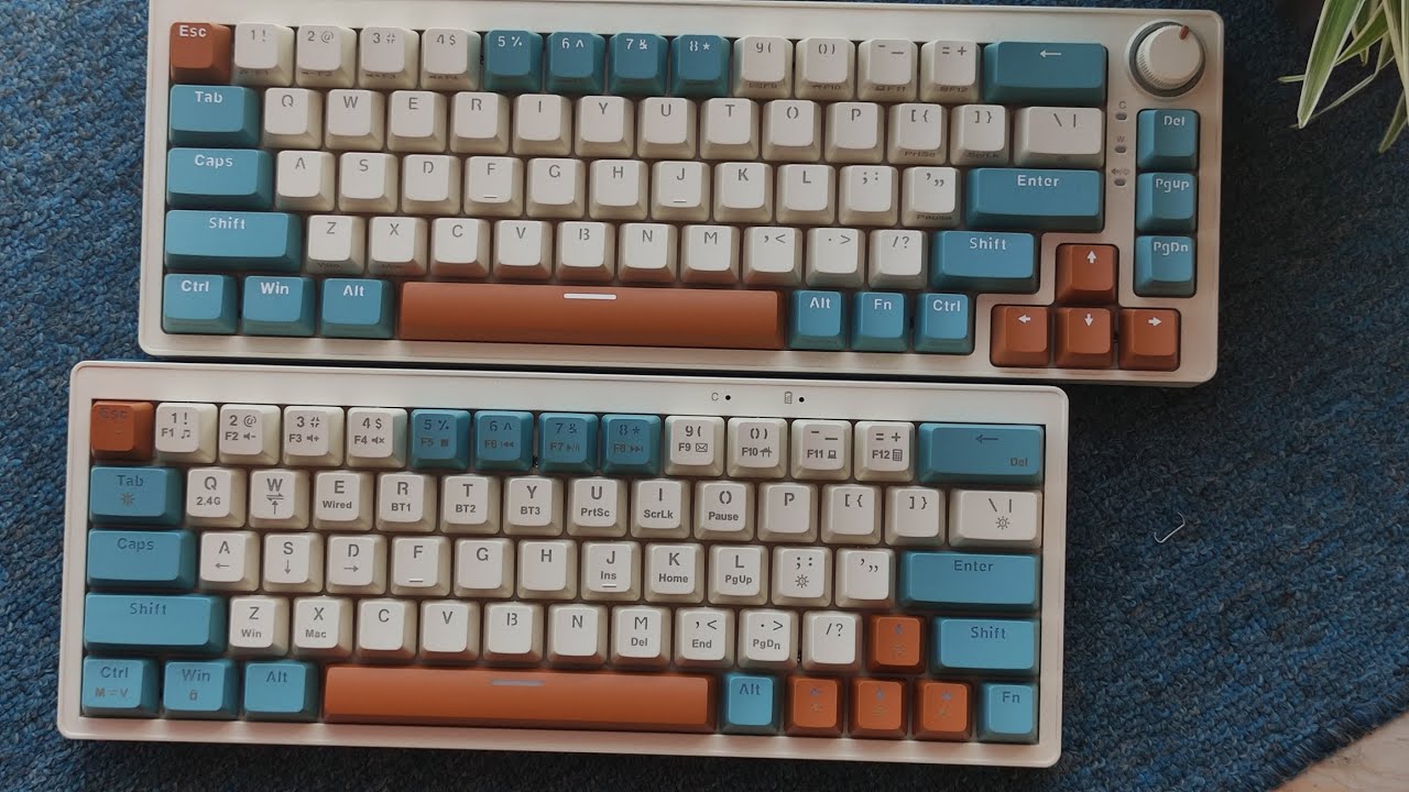 EZBoard 61t / M61T TnT Pink Switches - Sound Test - YouTube
