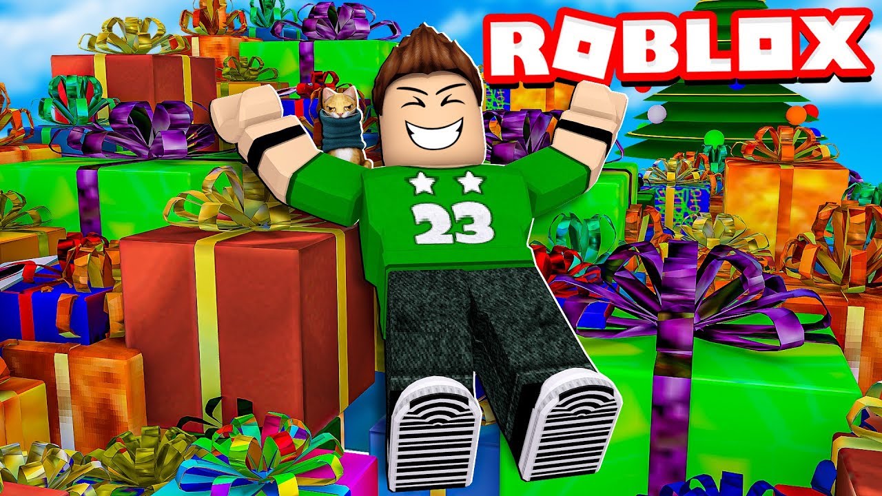 ROBAMOS TODOS los REGALOS de NAVIDAD de ROBLOX !! - YouTube