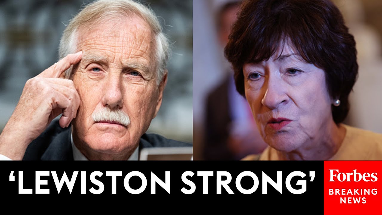 BREAKING NEWS: Maine Senators Angus King And Susan Collins Deliver ...