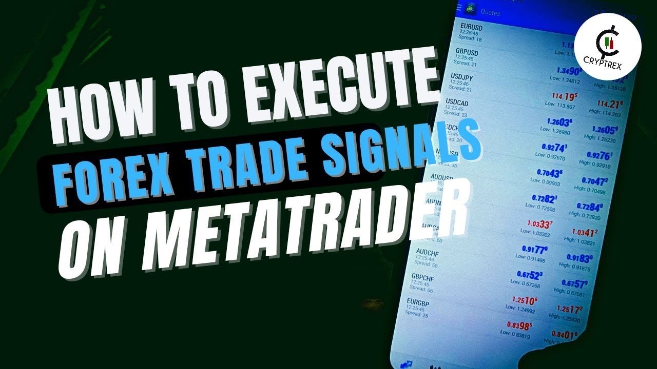 How to Execute Forex Signals on Meta Trader | Beginners - YouTube