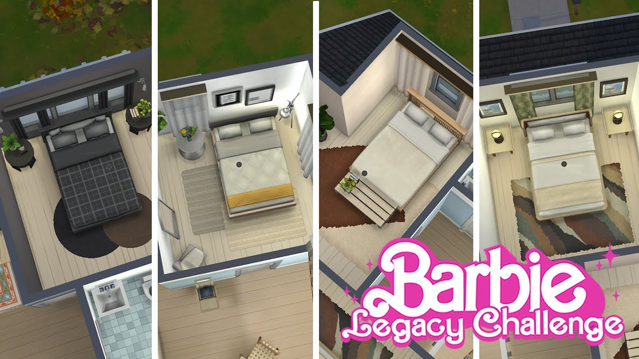 "SAT SET BET DEKOR 4 KAMAR 🎀" | Ep.76 | The Sims 4 Barbie Legacy - YouTube