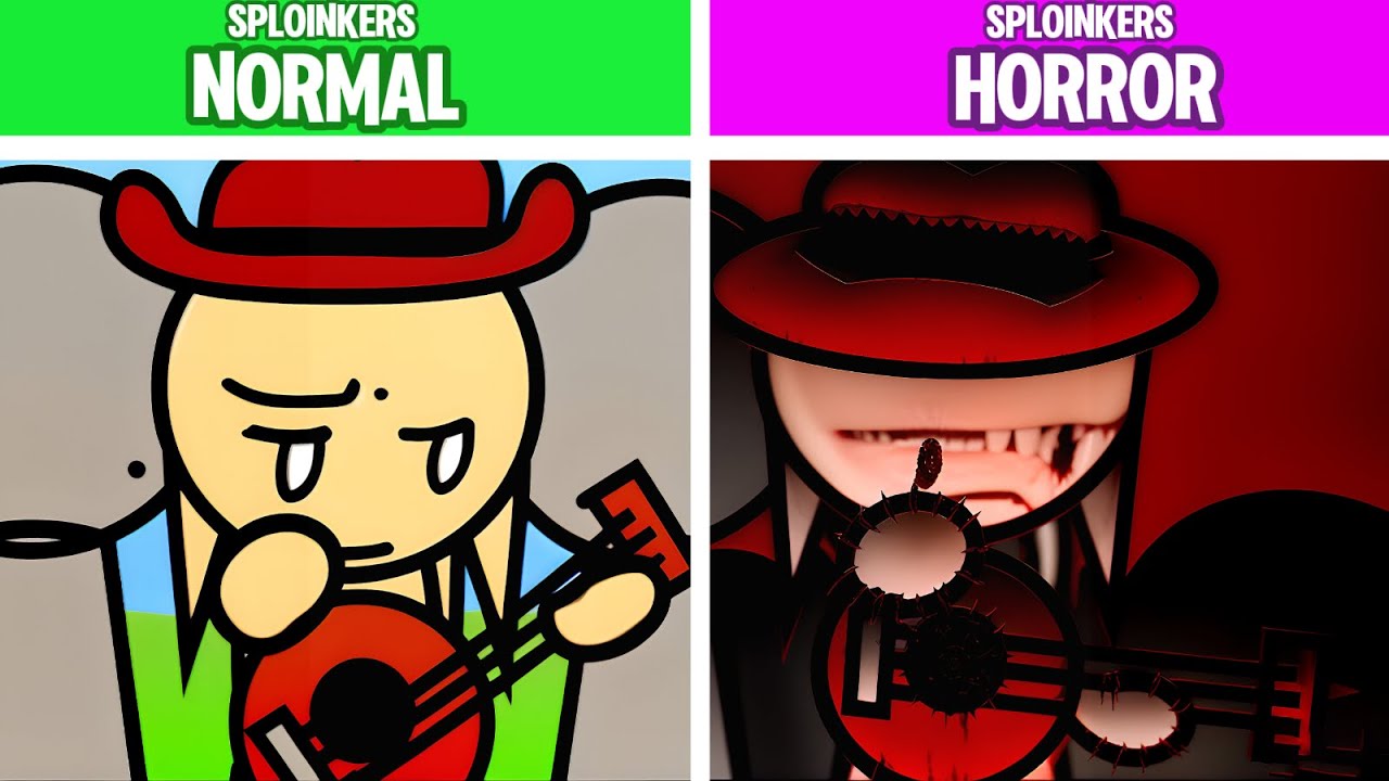 NEW SOUNDS Incredibox SPLOINKERS Horror vs Normal versions - YouTube
