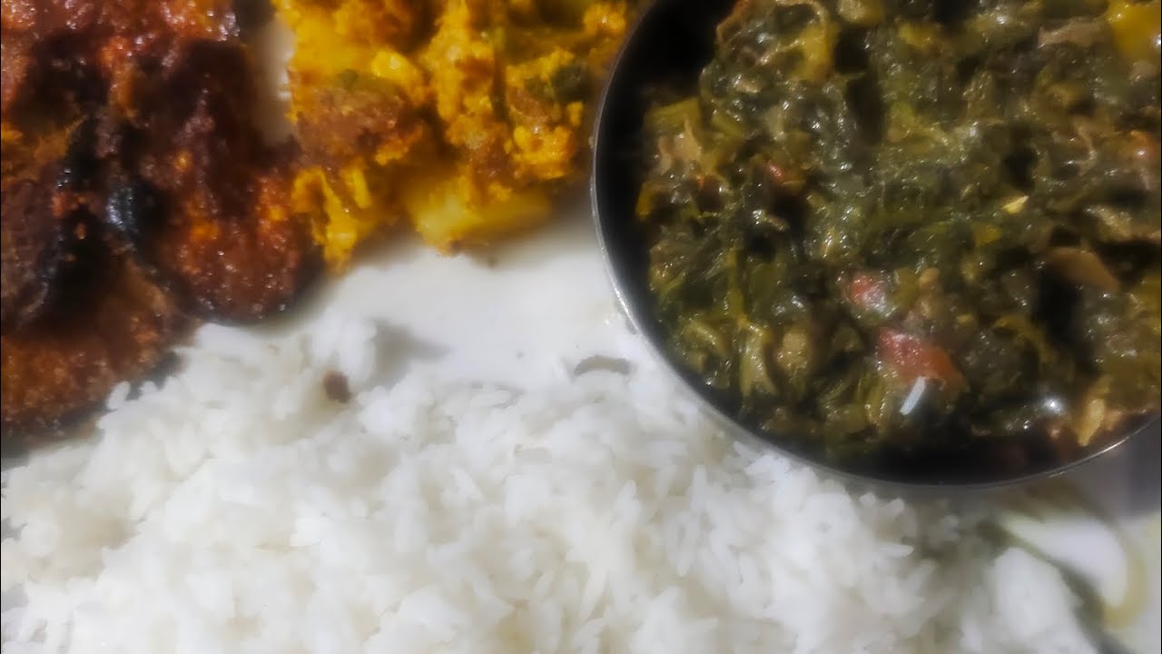 mix sag rice testy,😋👌 ️ - YouTube