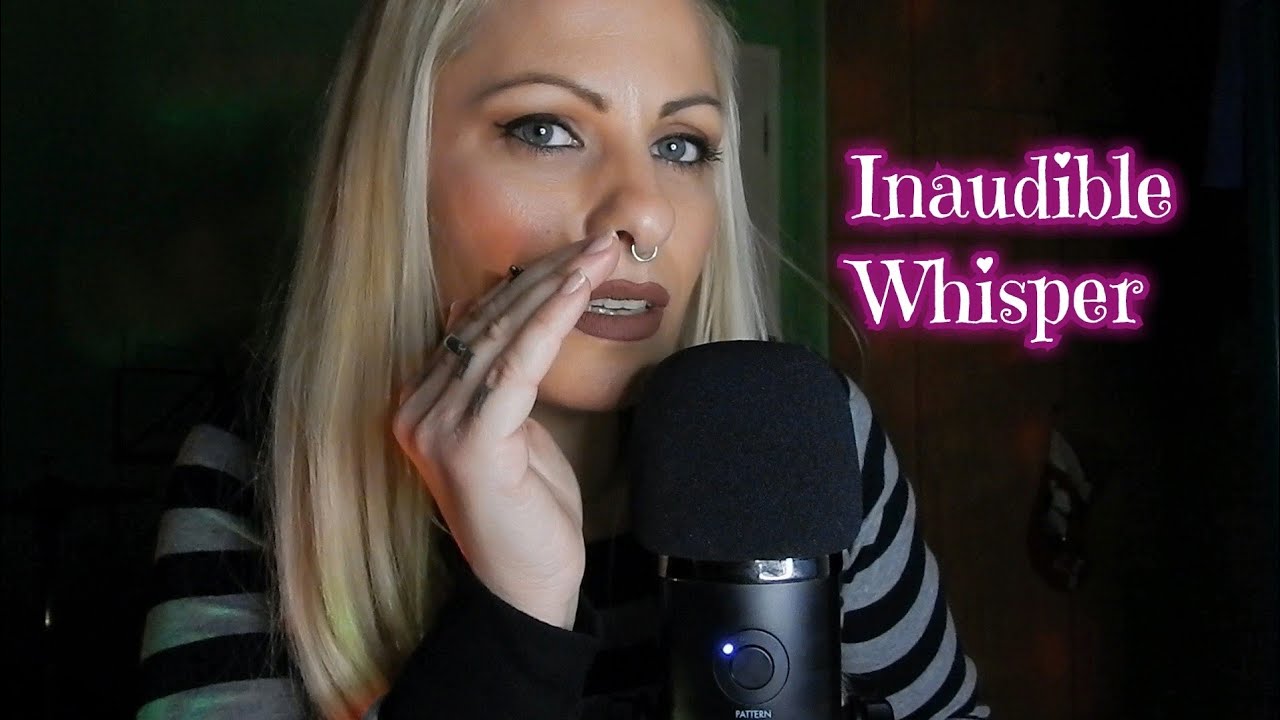 ASMR // Inaudible Whisper - Cupped Whispering - Brushing - Hand ...