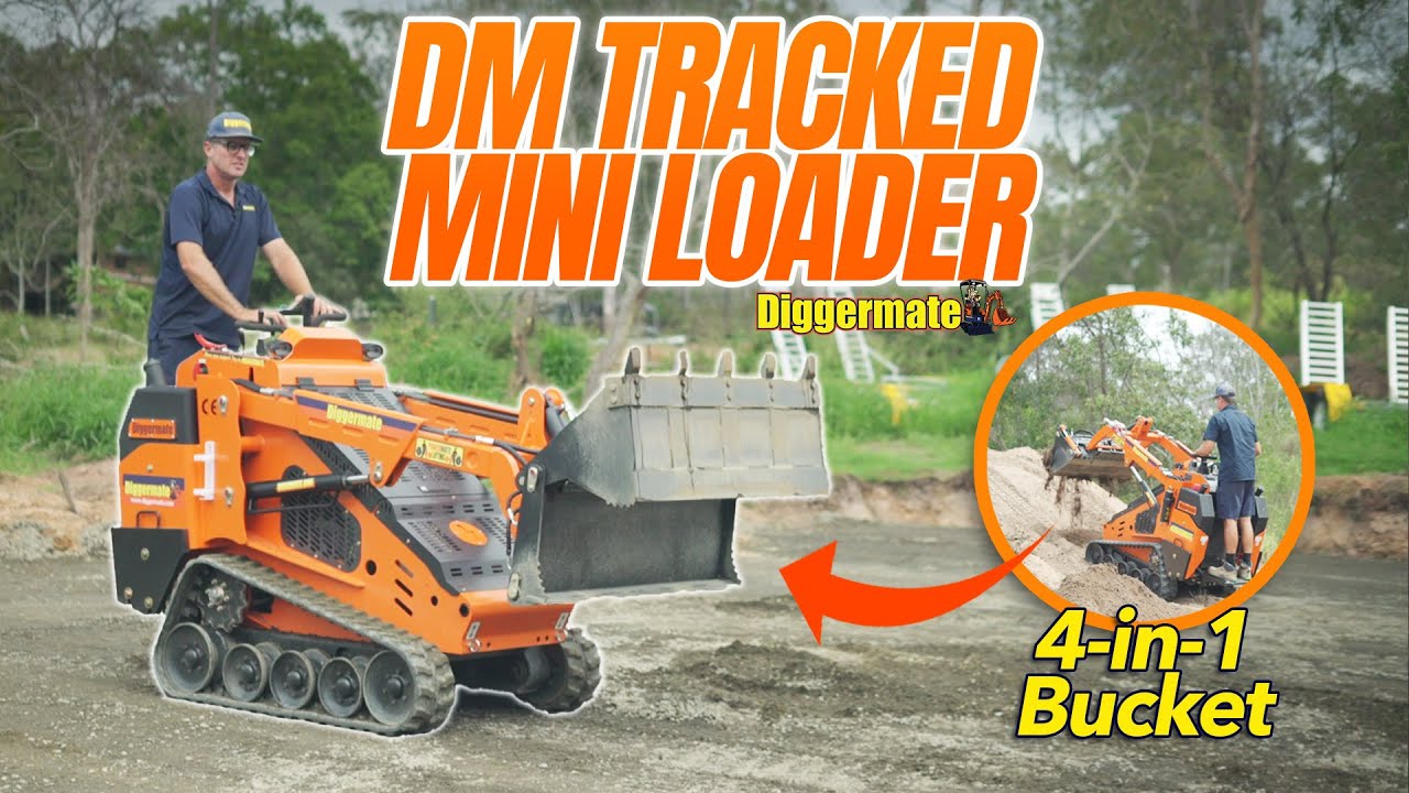 EASY Guide on How to Use a Mini Loader | Diggermate - YouTube