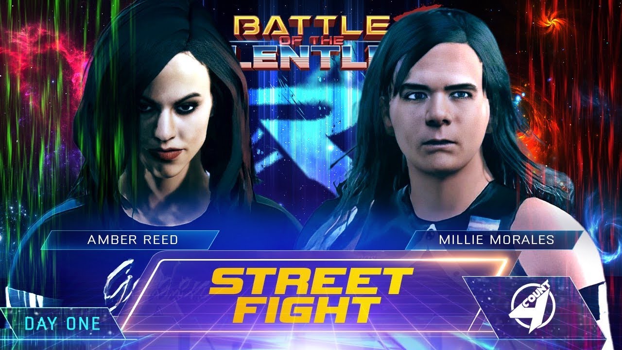 WWE 2K22: Amber Reed vs Millie Morales - Street Fight - RPRO Battle of the Relentless III - YouTube