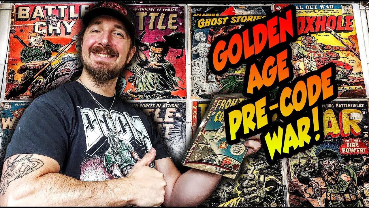 Insane Pre-Code War Golden Age Comic Collection! - Speed Metal Pickups ...