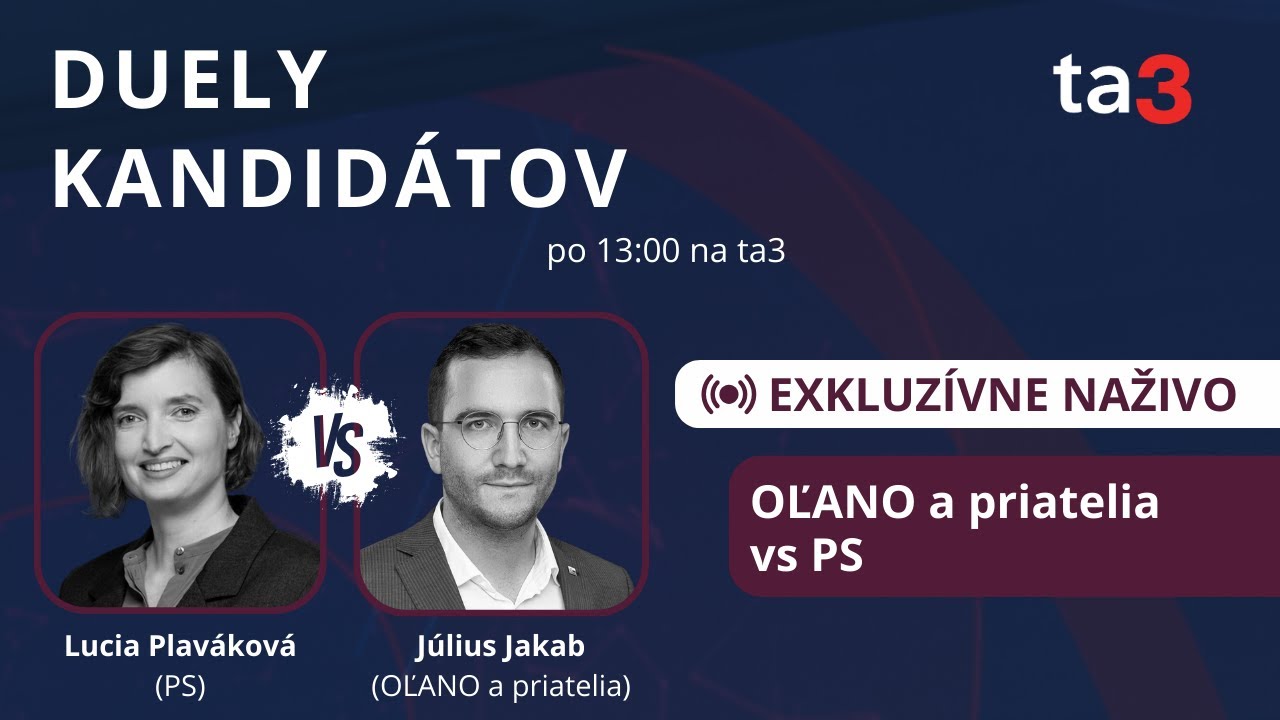 Duely kandidátov: Lucia Plavákova (Progresívne Slovensko) vs Július ...