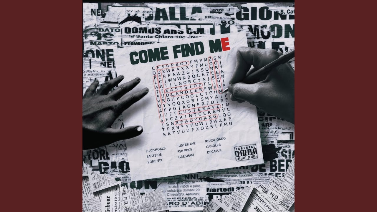 Come Find Me - YouTube