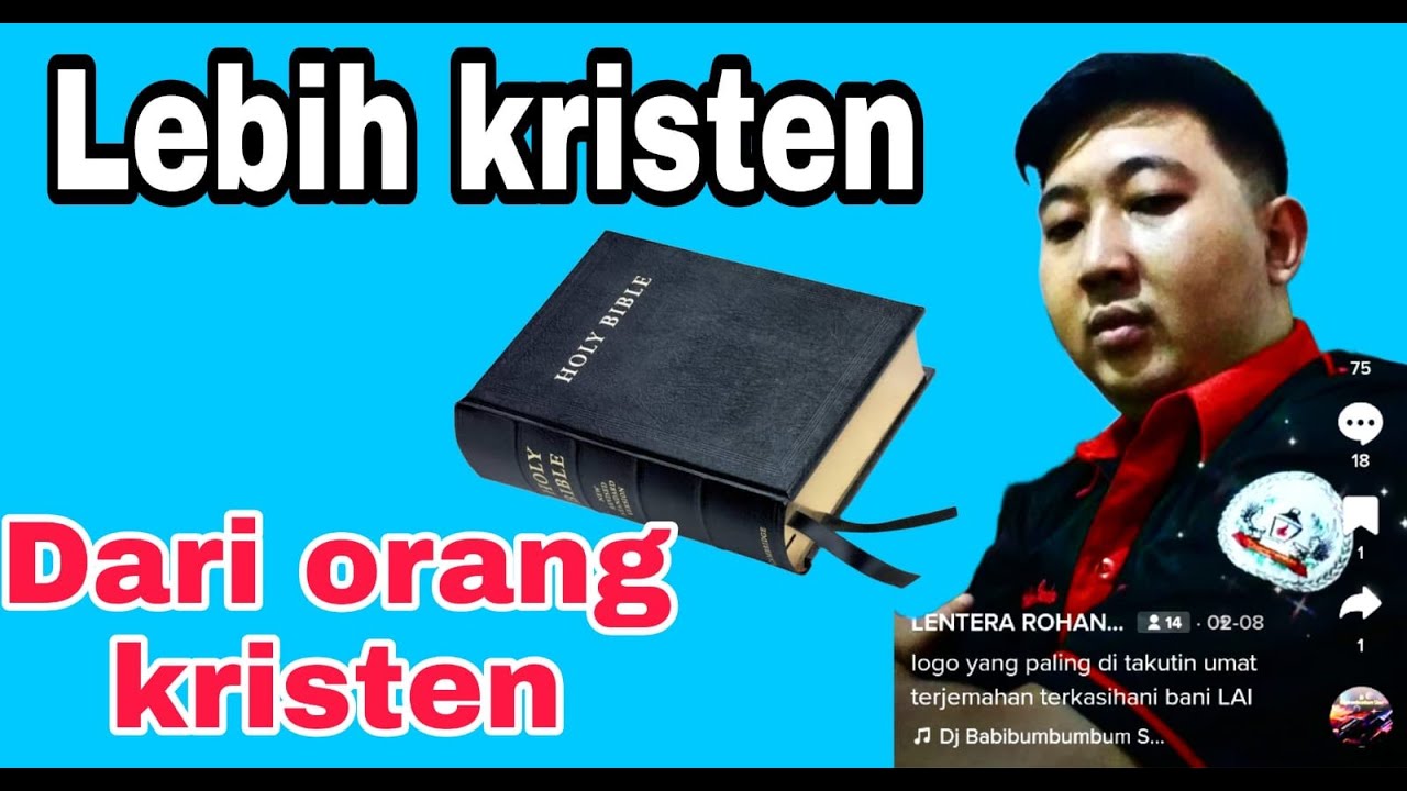 MOREH REZKY LEBIH KRISTEN DARI PADA ORANG KRISTEN - YouTube