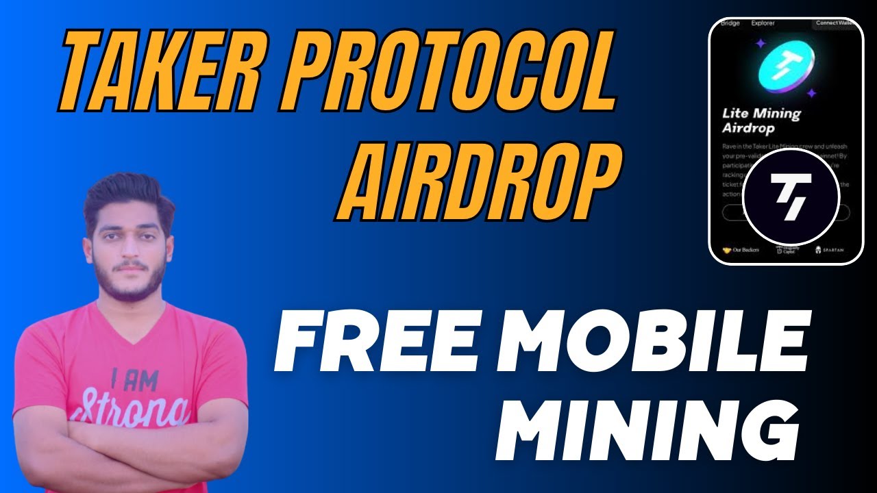 Taker Protocol Lite Mining Airdrop Guide || Taker Protocol Free Mobile Mining || Taker Airdrop ...