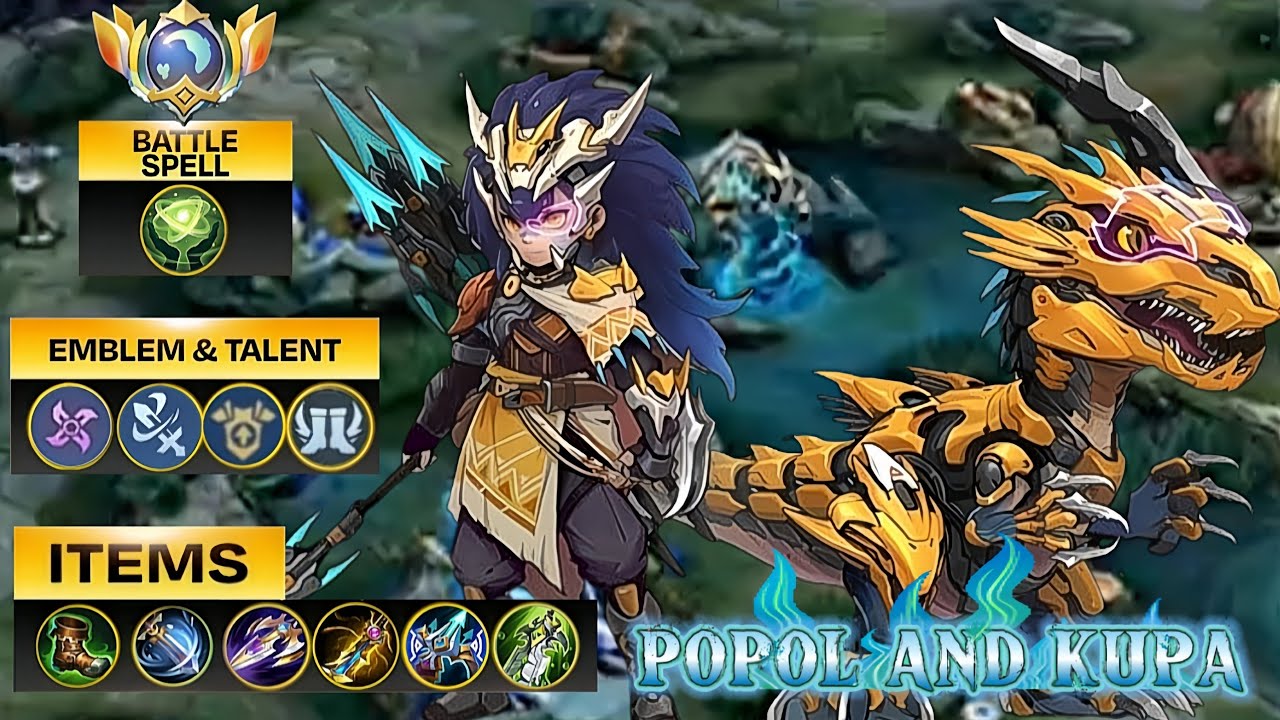 POPOL AND KUPA ALL STAR SKIN | POPOL AND KUPA BEST BUILD AND EMBLEM ...