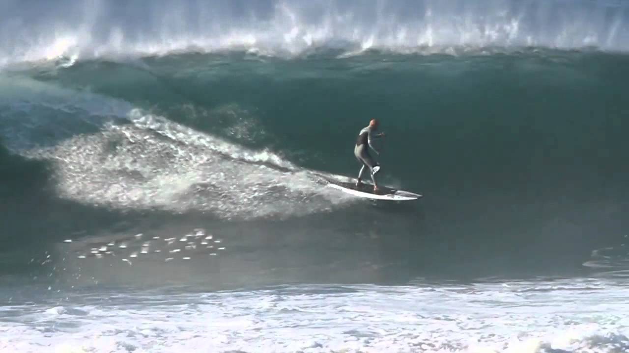 SUP Tube Riding Session - YouTube