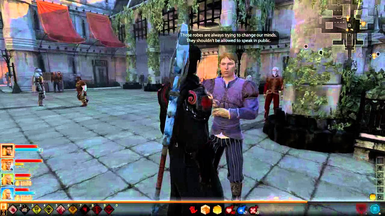 Dragon Age 2: Blood Mage Hawke feels so appreciative in Kirkwall - YouTube