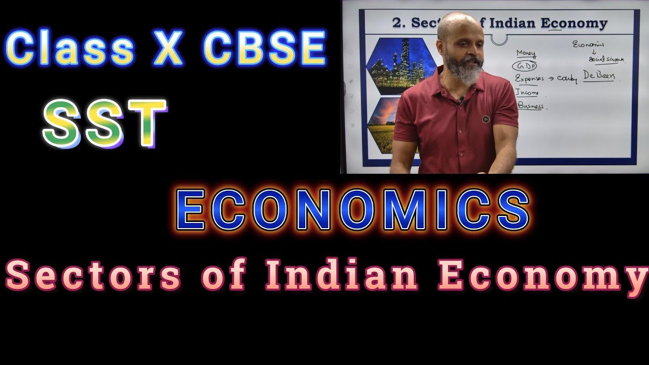 Sectors of Indian Economy Class X CBSE Part 2 - YouTube