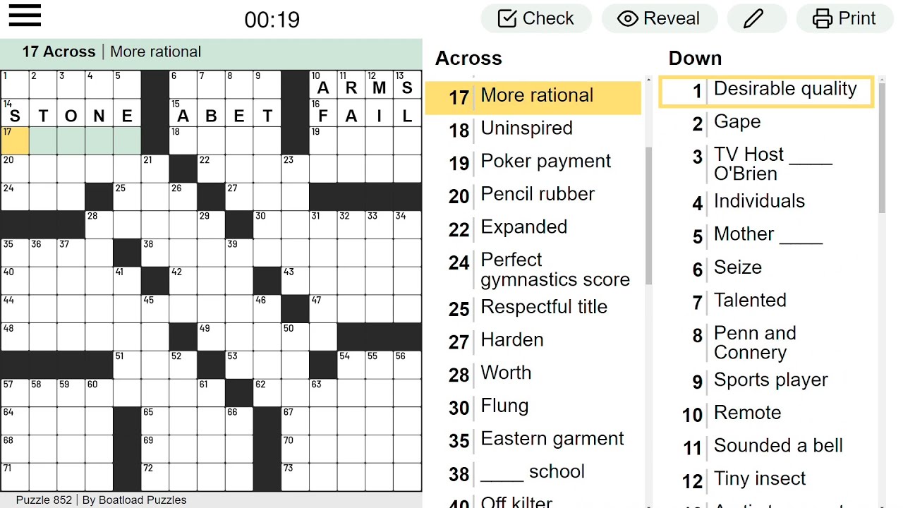 The Daily Crossword - YouTube