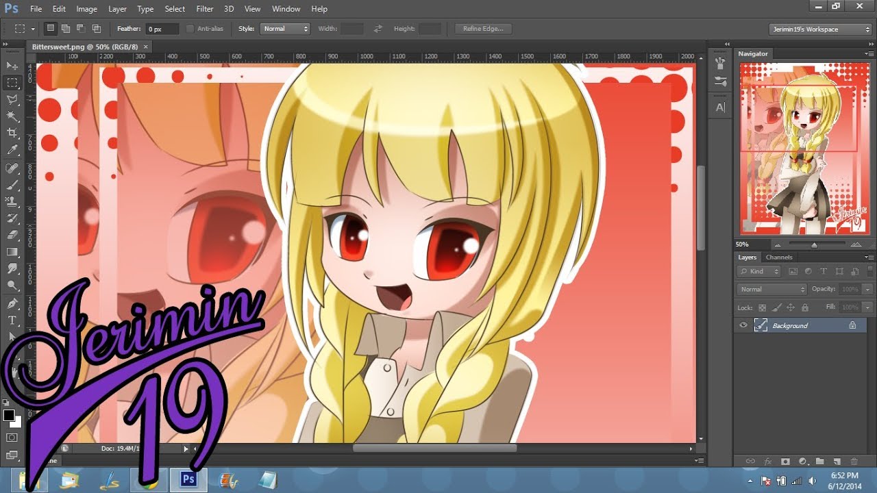 SpeedPaint: Bittersweet (Bleedman Style) (Gift) - YouTube