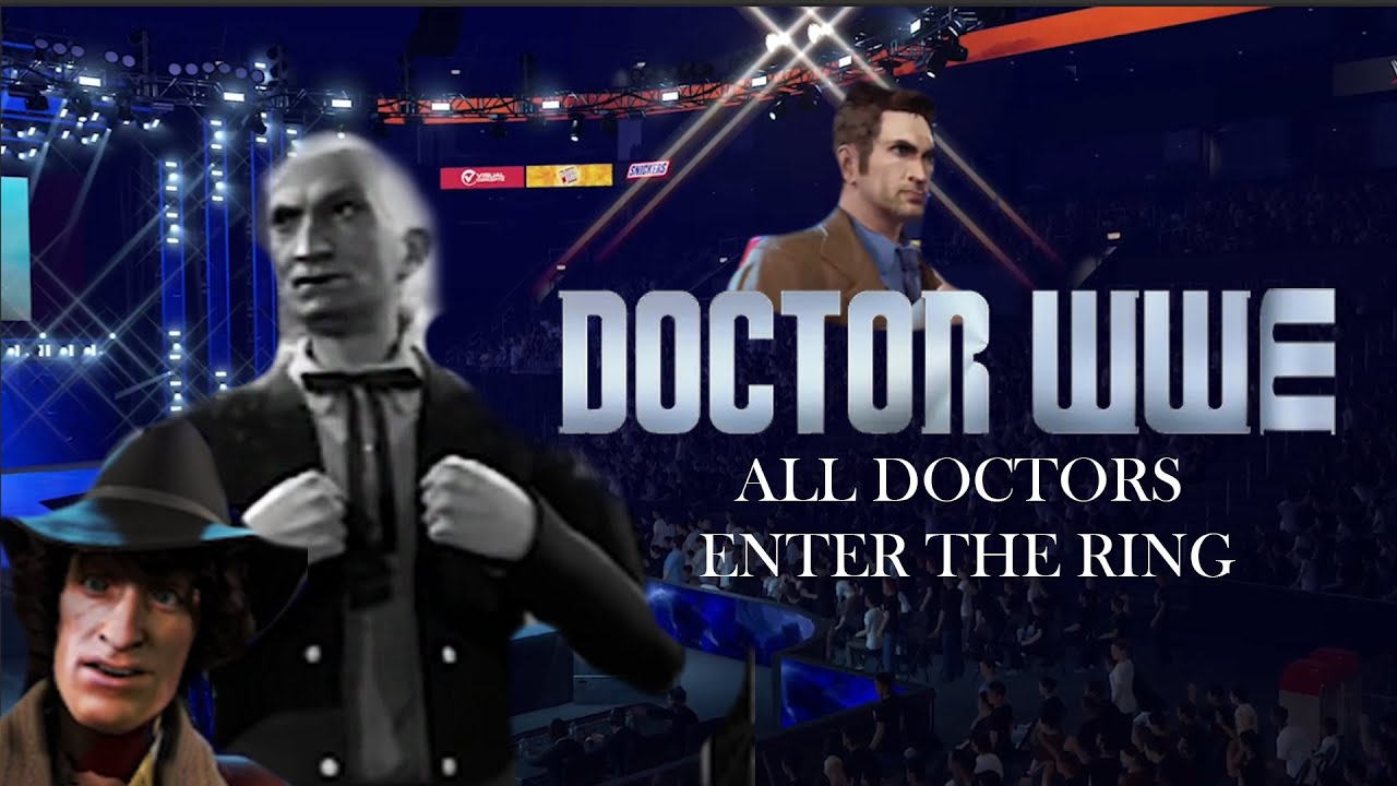 Doctor WWE - All Doctors' 2K24 Ring Entries - YouTube