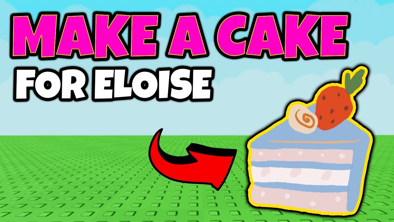 How to MAKE A CAKE for Eloise Birthday [GROW A GARDEN] Roblox - YouTube