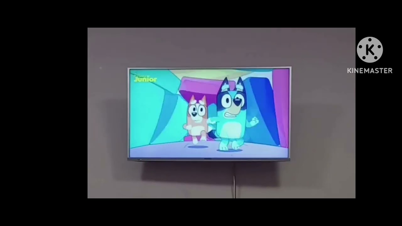 bluey cubby collapse reversed - YouTube