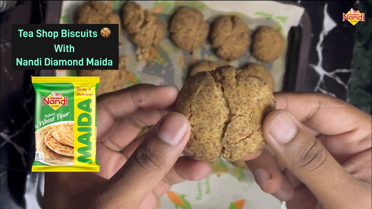 How to Make - Tea Kadai Biscuits using Nandi Diamond maida : Crunch ...