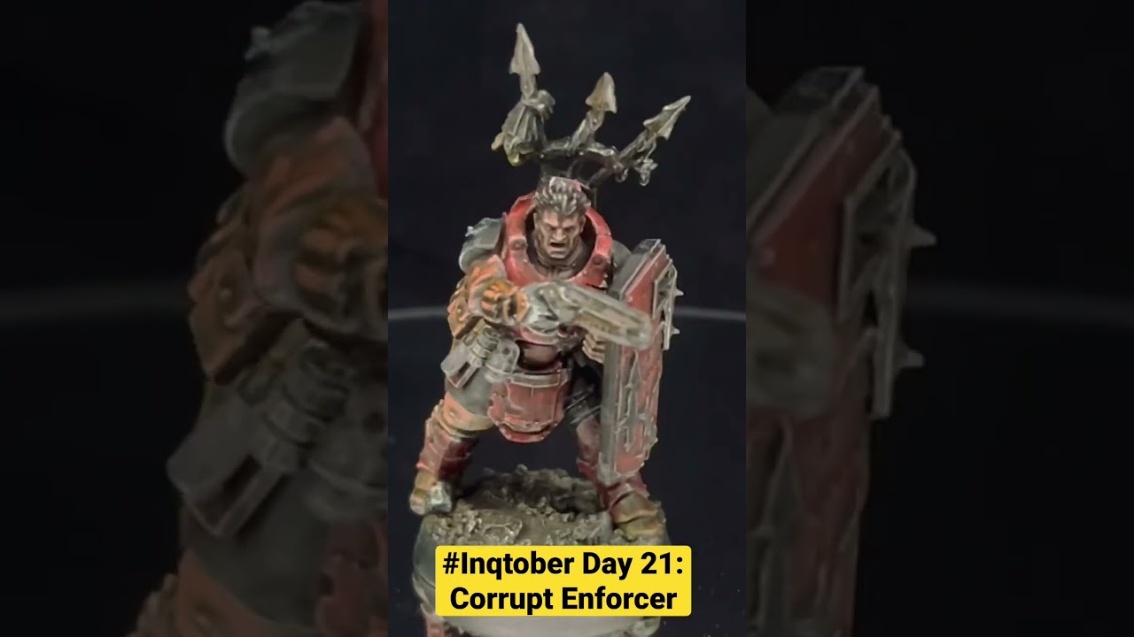 #Inqtober Day 21 Corrupt Enforcer, a Trench Sweeper for my Blooded Kill ...