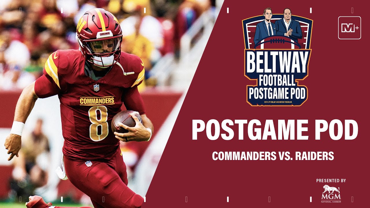 Commanders Postgame: Commanders bounce back with win over Raiders ...