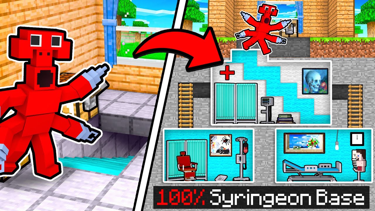 SYRINGEON has a BIG Secret… (Garten of BanBan 6 Minecraft) - YouTube