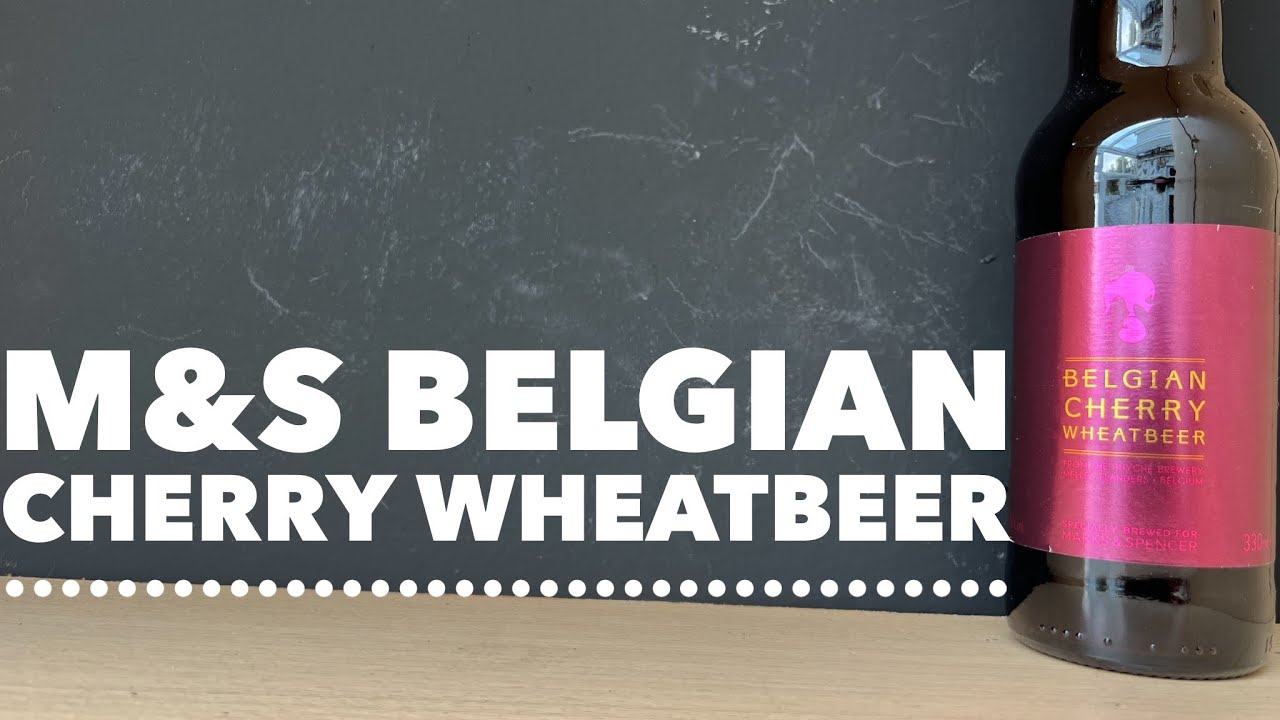 M&S Belgian Cherry Wheat Beer Review | M&S Craft Beer Review - YouTube