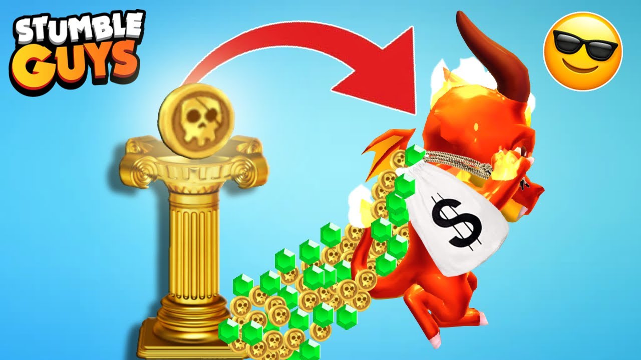 🤑RECORD DE MONEDAS en STUMBLE GUYS🤑 - YouTube