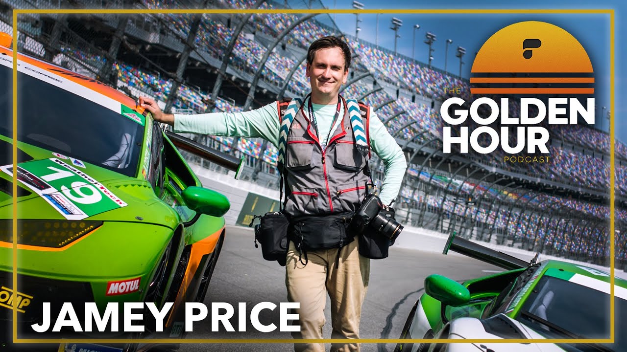 Motorsport Photographer Jamey Price | Golden Hour Podcast 102 - YouTube