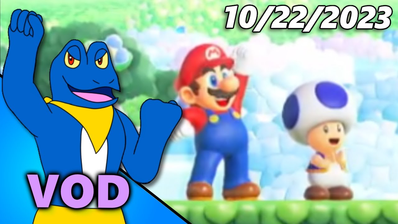 Super Mario Wonder (Stream 1) // Croak Man VOD - YouTube