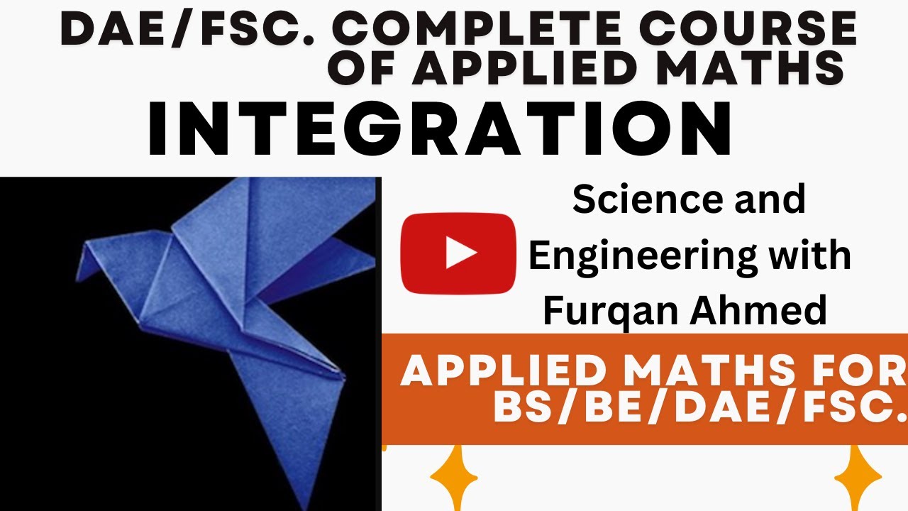 Integration Formulas Applied Math's - CALCULUS-Integration part 1 ...