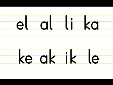 elaki sesleri hece çalışması hece okuma