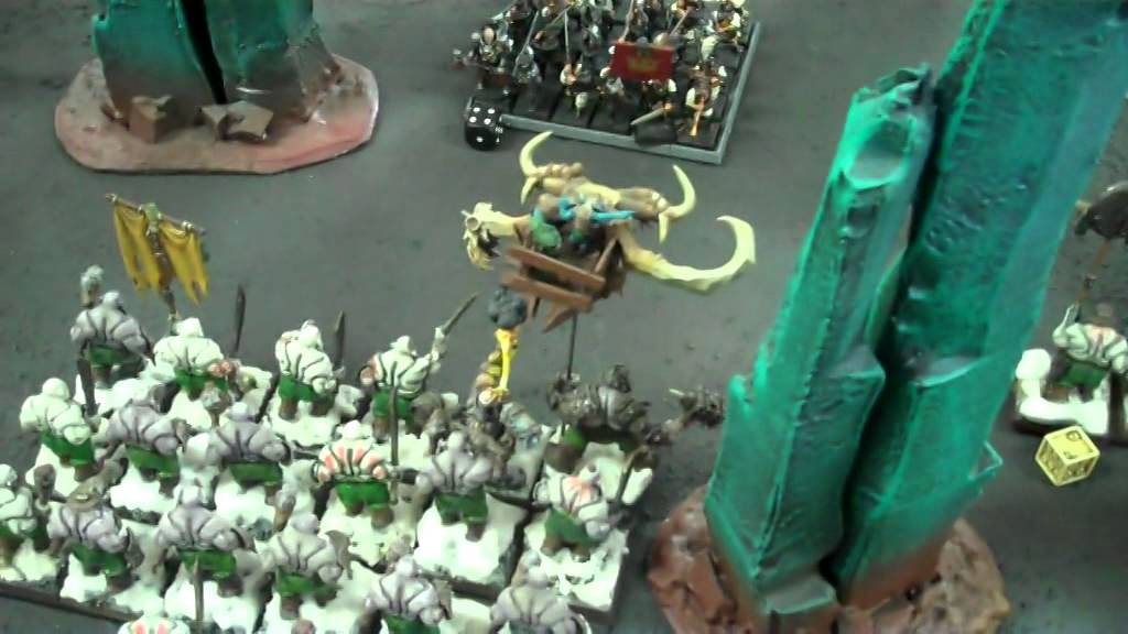 Empire vs Ogres FULL Warhammer Fantasy Battle Report- Blue Table ...