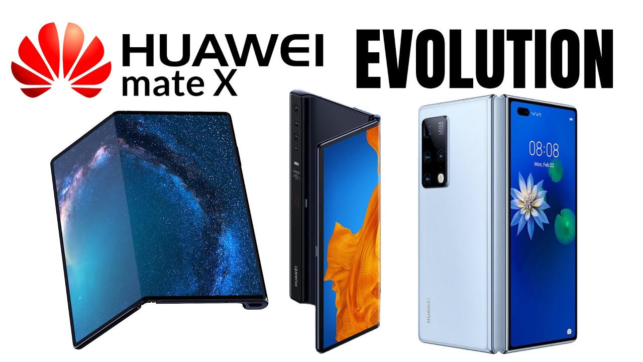 Evolution of Huawei Mate X Series - All Models - YouTube