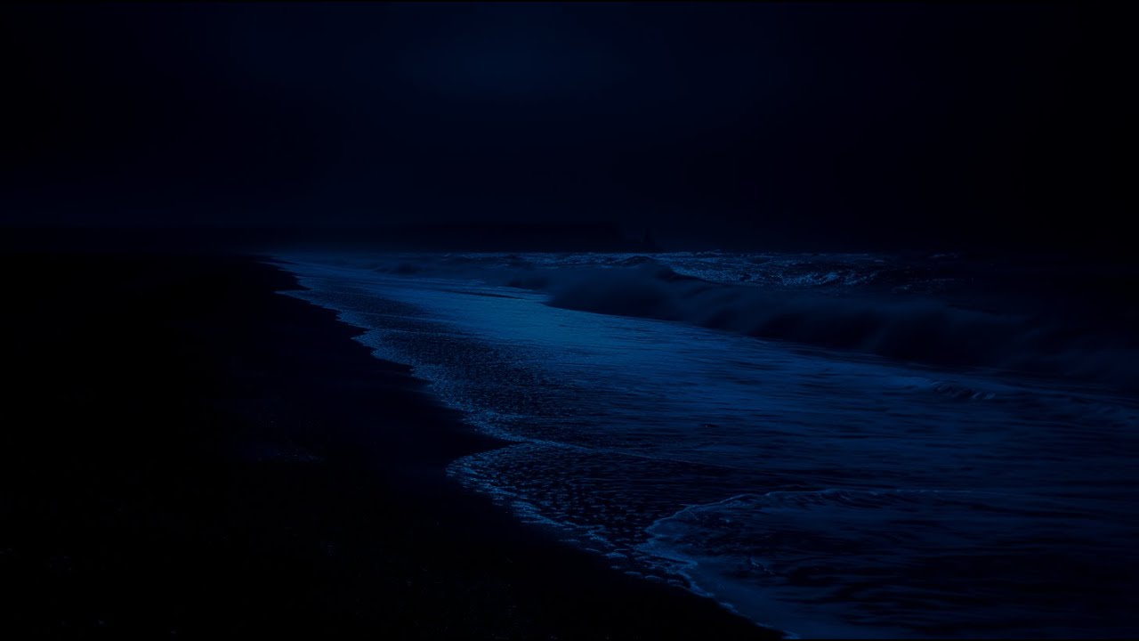 Ocean Waves Sounds at Night - White Noise for Sleep, Study, and Stress ...