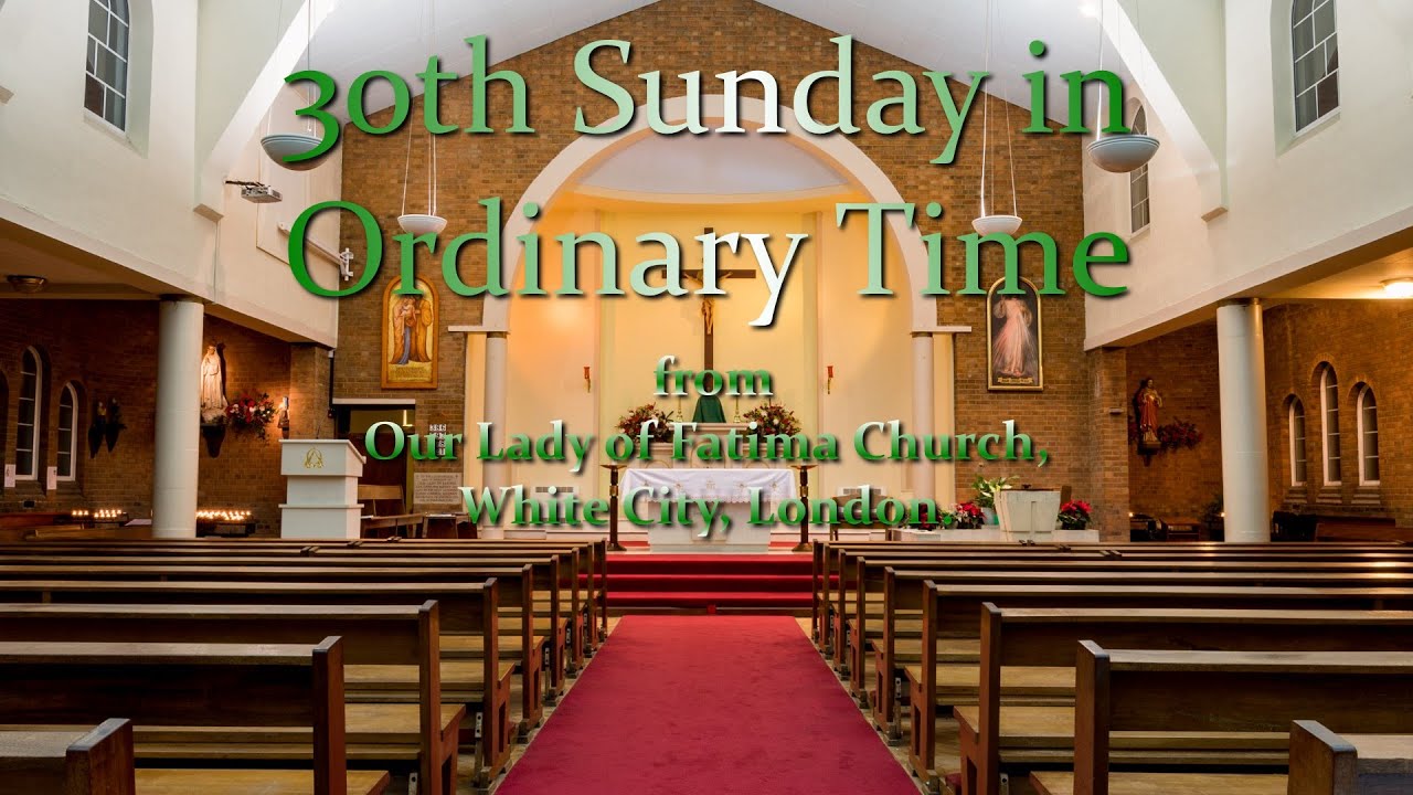 30th Sunday of Ordinary Time - 29th October 2023 - 11:00 AM - YouTube