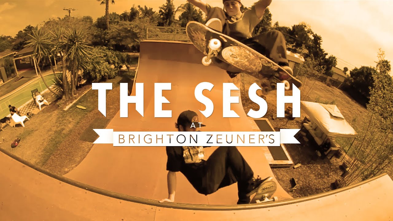 The Sesh: Brighton Zeuner's Ramp - YouTube