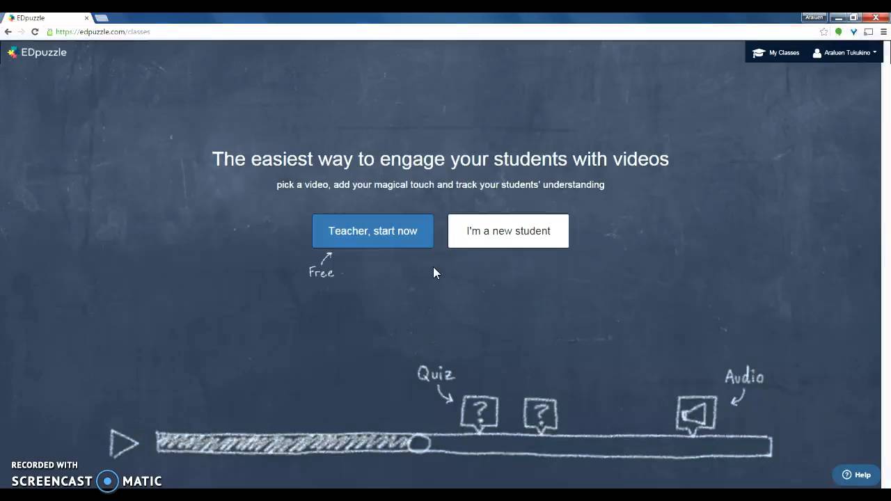 How to sign up to EDpuzzle - YouTube