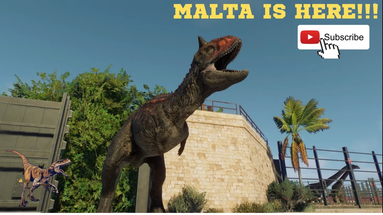 MALTA DLC IS HERE!!! | Malta Sandbox build part 1 in Jurassic World ...