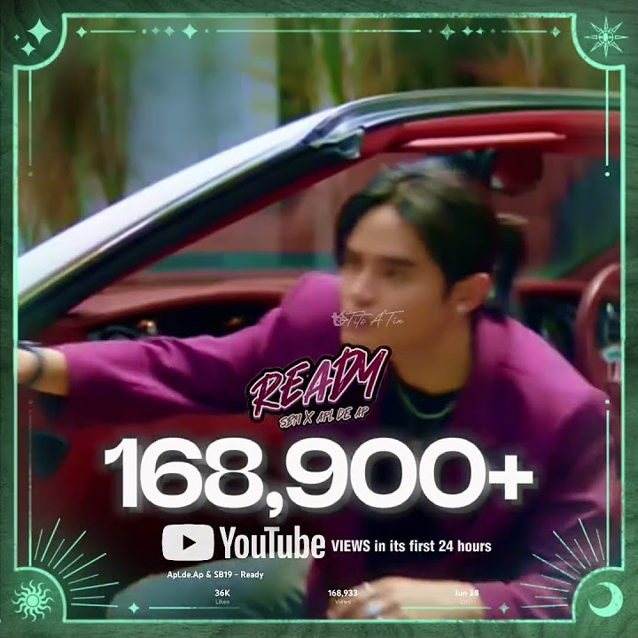 SB19 x Apl De Ap READY MV with (almost) 170K views in first 24 hours 😎🤩🙏 - YouTube