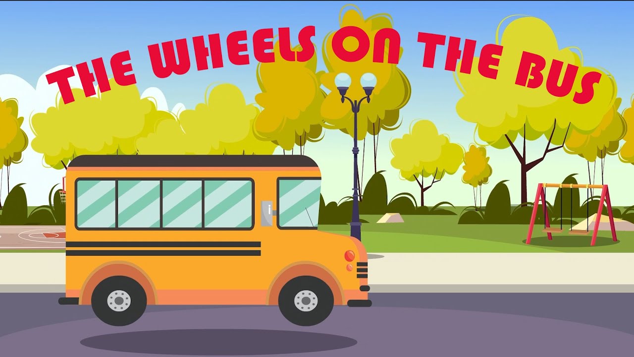 THE WHEELS ON THE BUS | The Wheels On The Bus Go Round And Round Song ...
