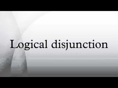 Logical disjunction - YouTube
